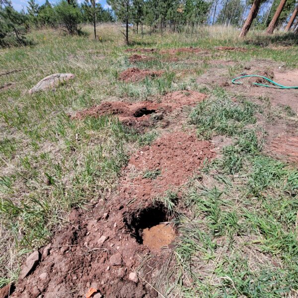 Holes For Fence Posts | Augering | Bob Ames Excavating