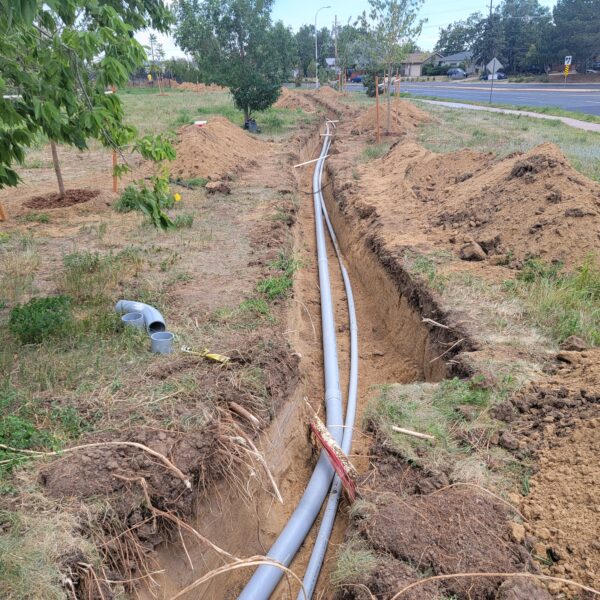 Trenching for Electrical Lines | Excavation | Bob Ames Excavating